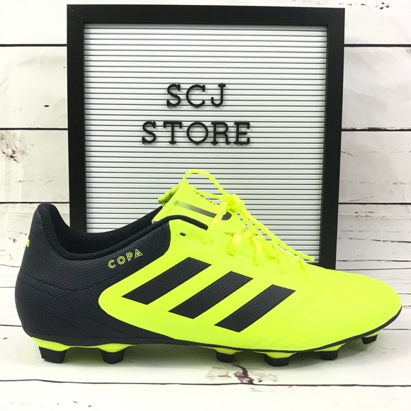 adidas | Shoes | New Adidas Mens Neon Yellow Copa Soccer Size 15 | Poshmark